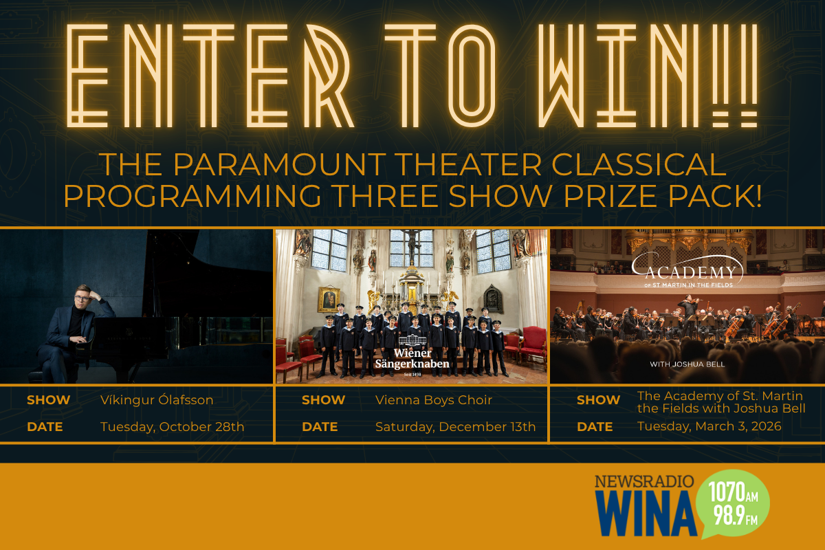 Enter to Win The Paramount Theater Classical Programming Prize Pack ...
