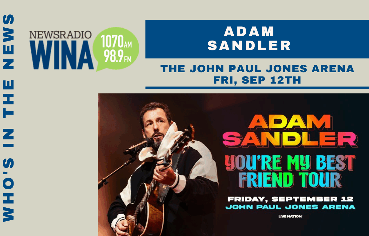 Who’s In The News: Adam Sandler - Cville Right Now